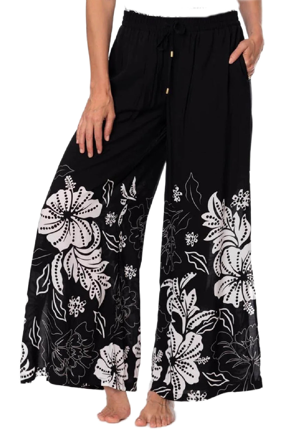 Jantzen Heritage Josephine Pull On Pant, Black