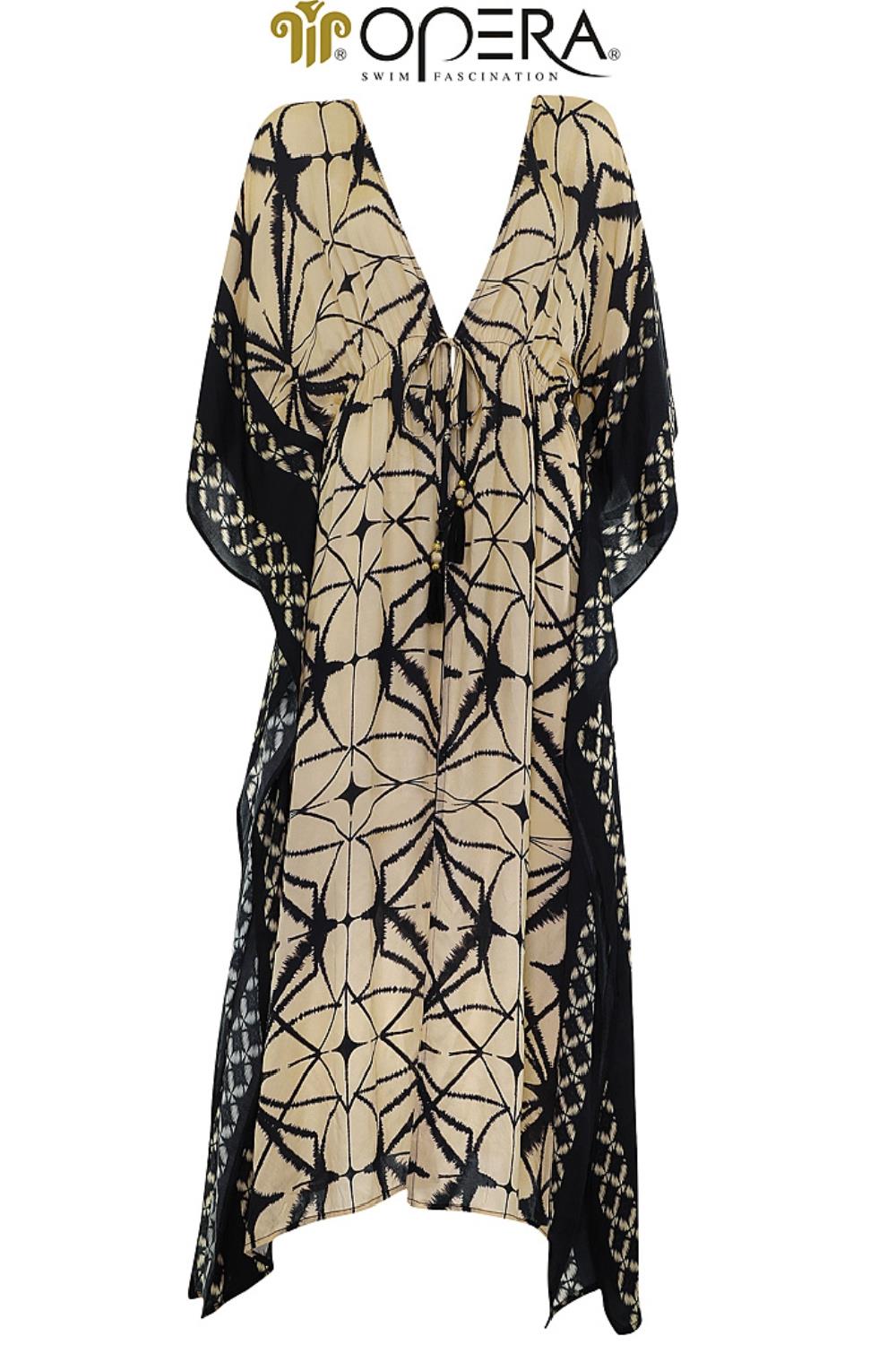Sunflair Opera Kaftan, Black