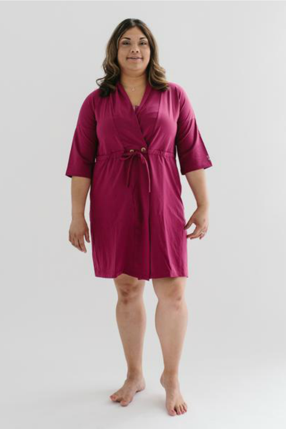 Brobe Recovery Robe, Berry, RB004